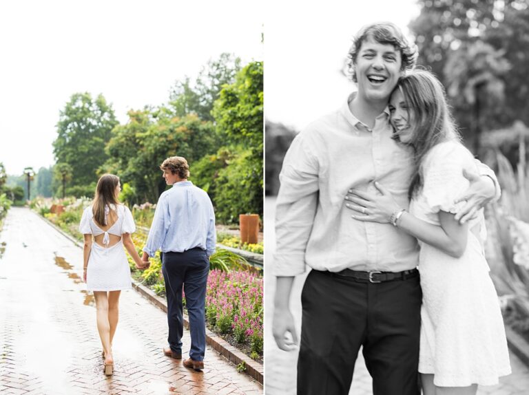 Daniel Stowe Botanical Garden Engagement Session - Zoe & Mac - Kendra ...